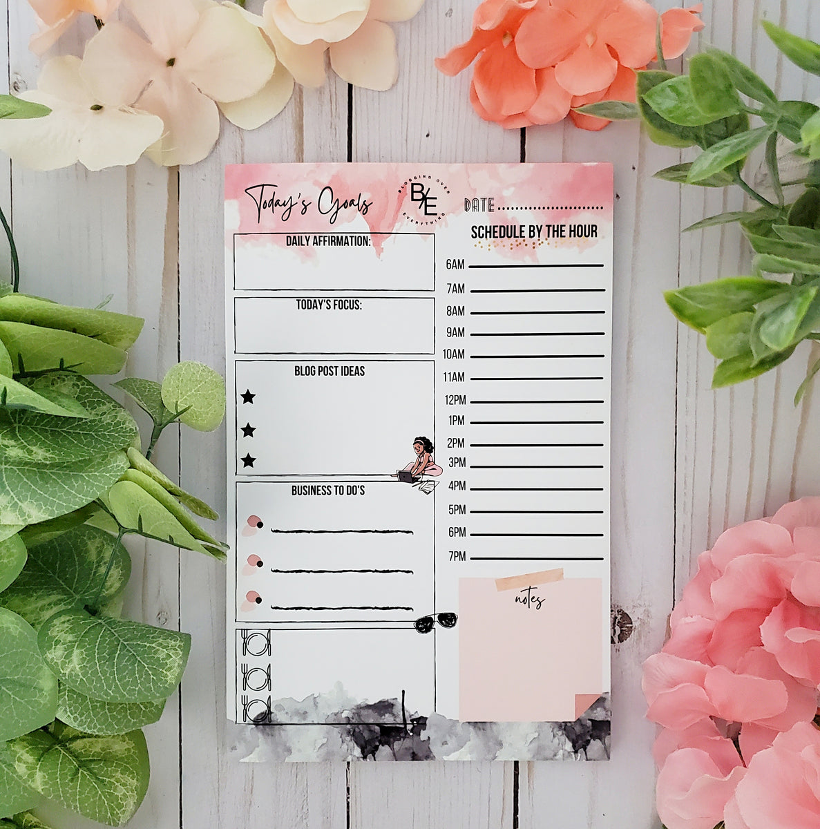 Daily Blogging Notepad – Blogging Over Everything